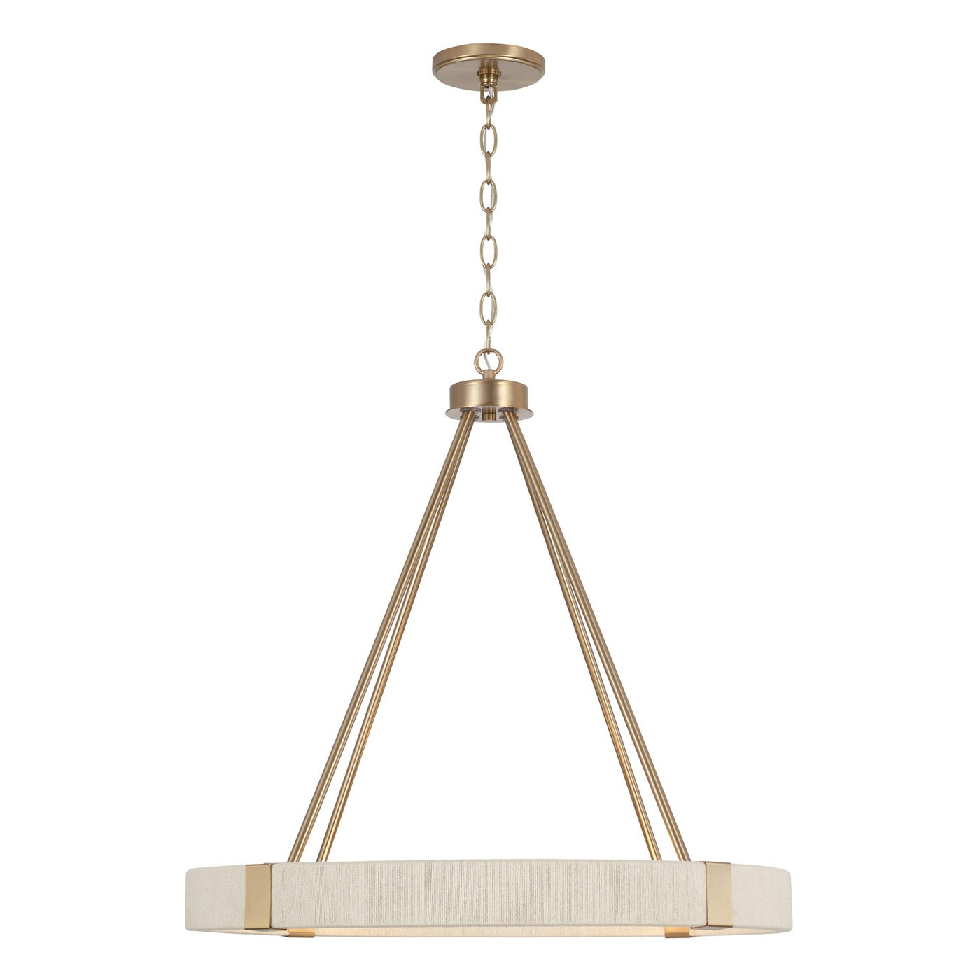 Capital Lighting - 449841MA - Four Light Chandelier - Delaney - Matte ...
