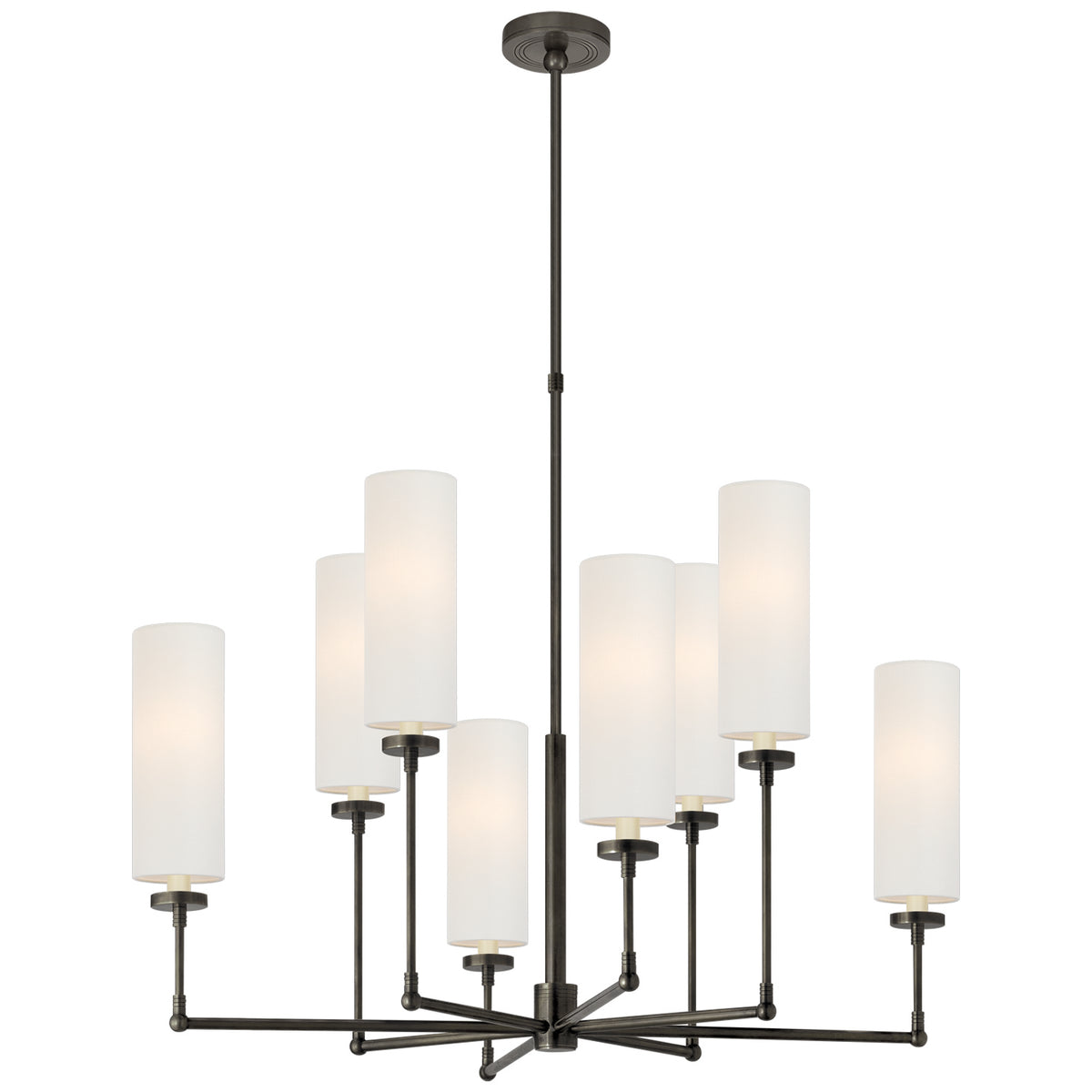 Visual Comfort Signature - TOB 5016BZ-L - Eight Light Chandelier - Ziyi ...