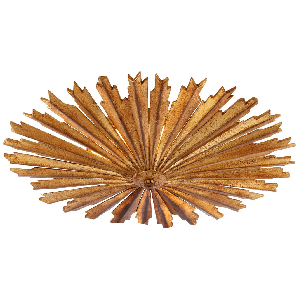 Visual Comfort - CHC 4402GI - LED Flush Mount - Claymore - Gilded Iron ...