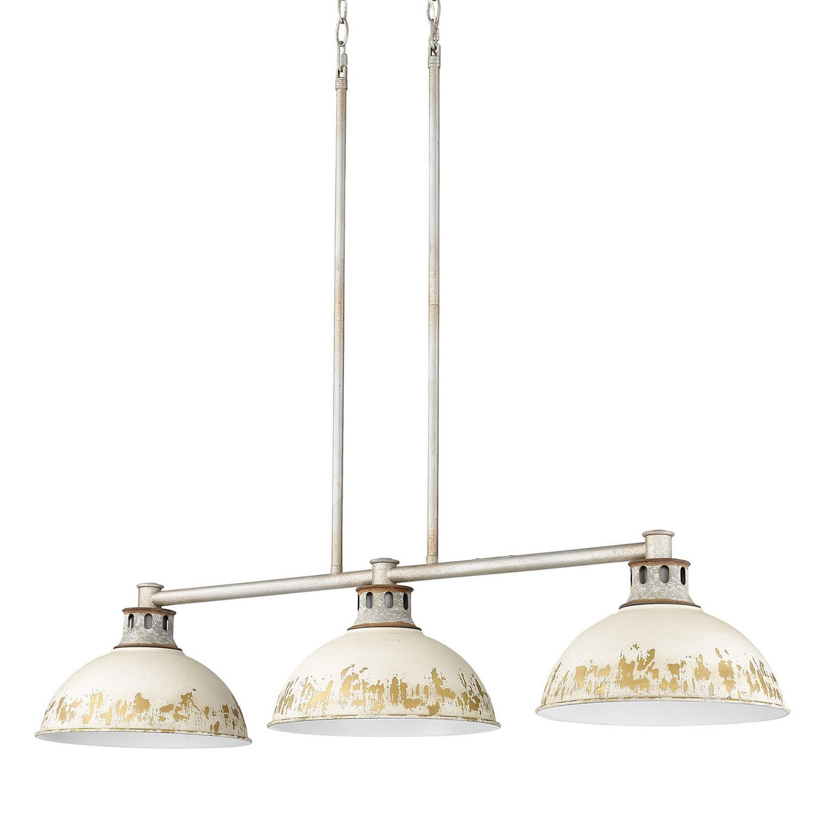 Golden - 0865-3LP AGV-AI - Three Light Linear Pendant - Kinsley - Aged ...