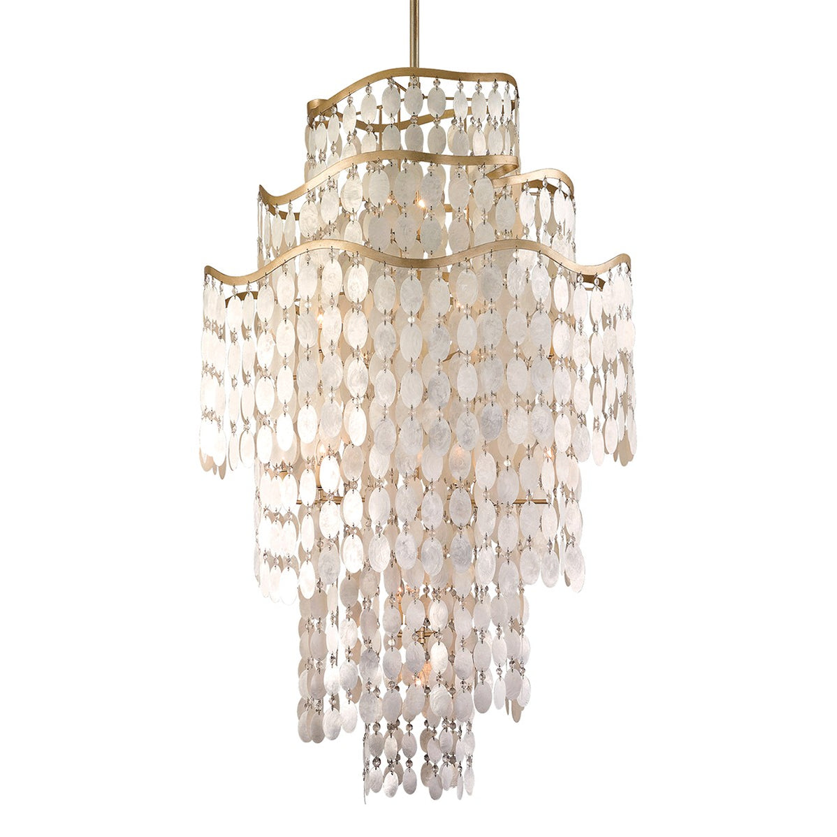 Corbett Lighting - 109-712 - 12 Light Pendant - Dolce - Champagne Leaf ...