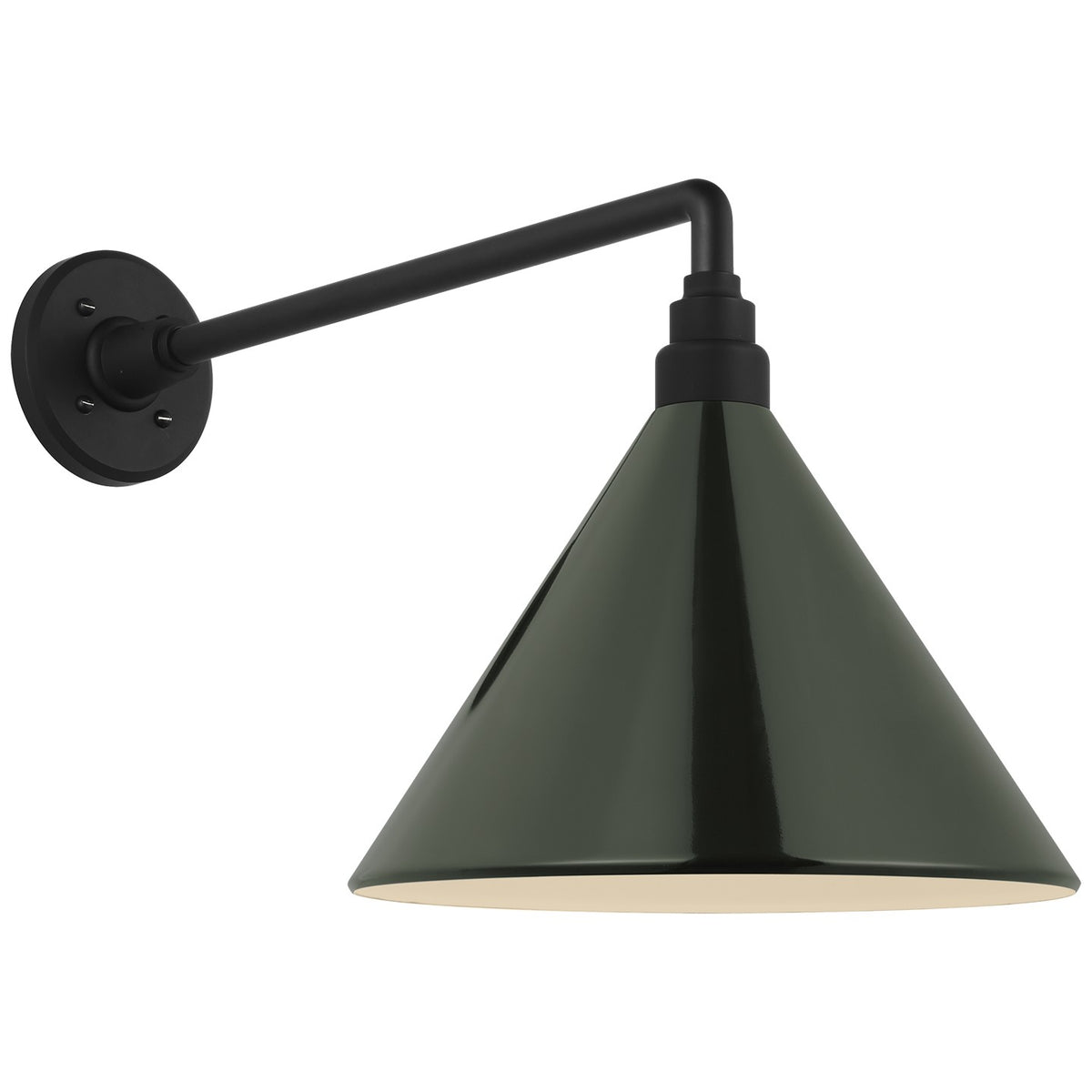 Visual Comfort Signature - TOB 2812MBK/S11-G - LED Barn Light - Academy ...
