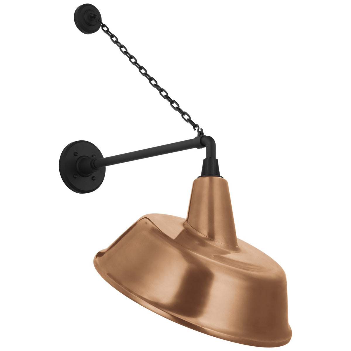 Visual Comfort Signature - TOB 2813MBK/S4-SC - LED Barn Light - Academy ...