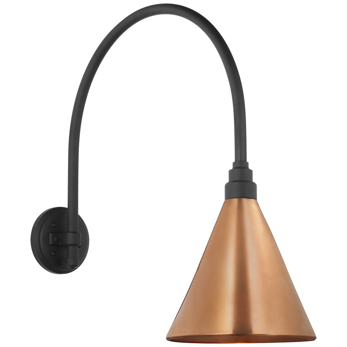 Visual Comfort Signature - TOB 2815MBK/S10-SC - LED Barn Light ...