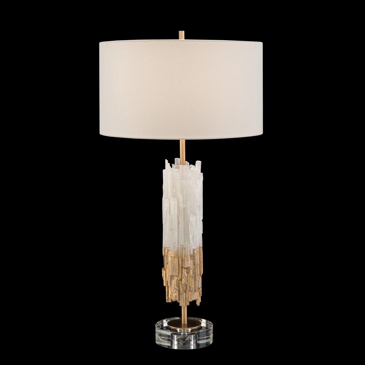 John Richard - JRL-9872 - One Light Table Lamp - Leaf, Gold — Lighting ...