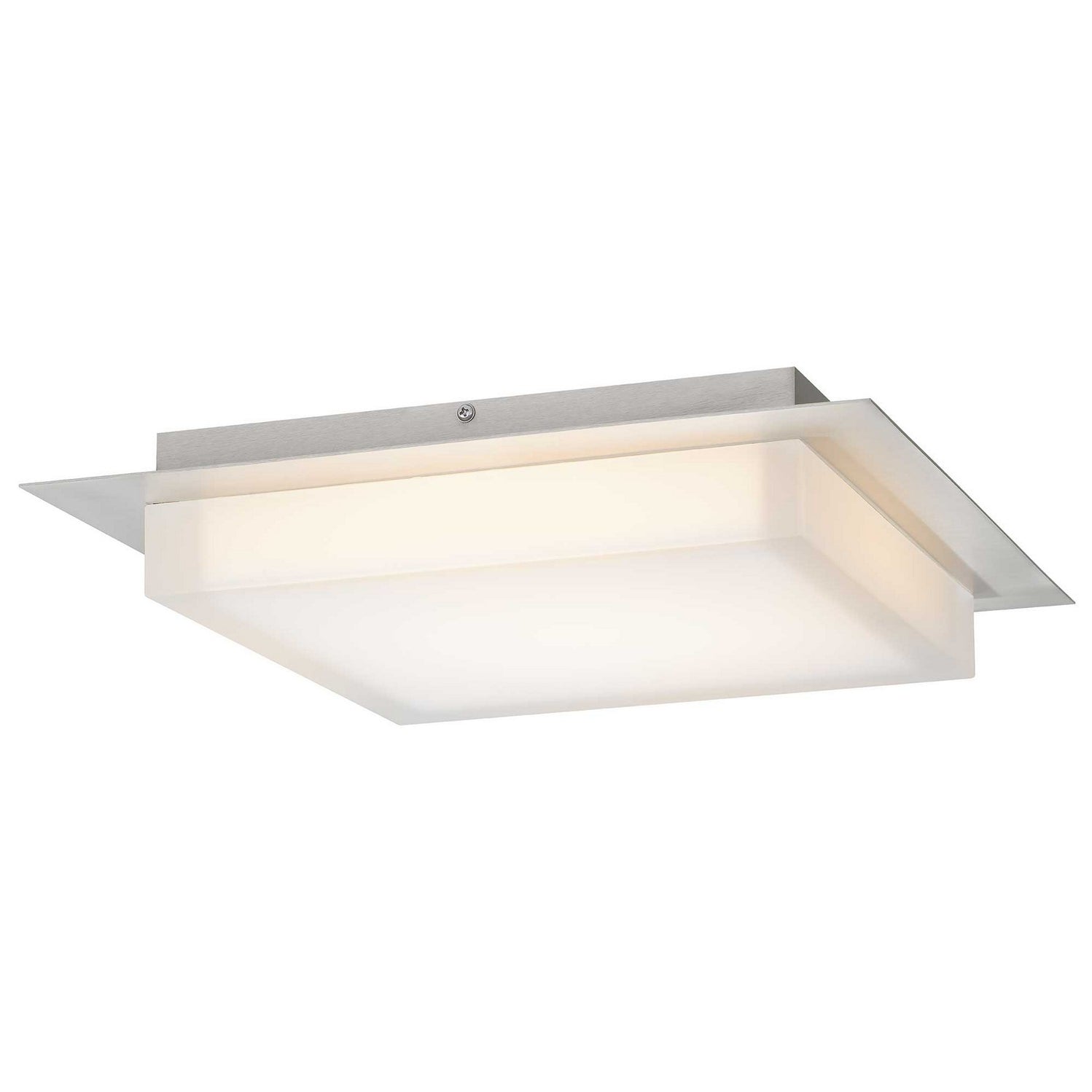 Alteck - AFM0015-3CCT-W-BSS - LED Flush Mount - Foursquare - Brushed ...