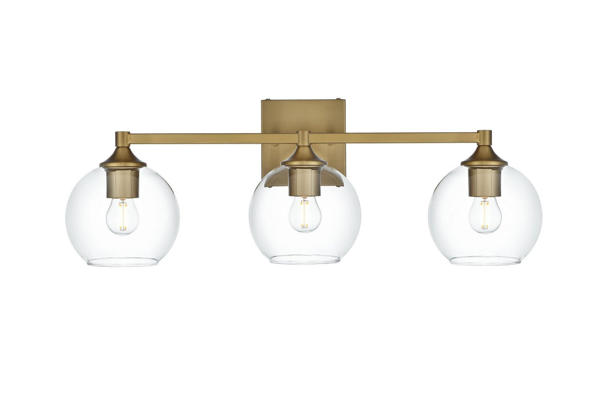 Elegant Lighting - LD7308W25SG - Three Light Wall Sconce - Eero - Satin ...