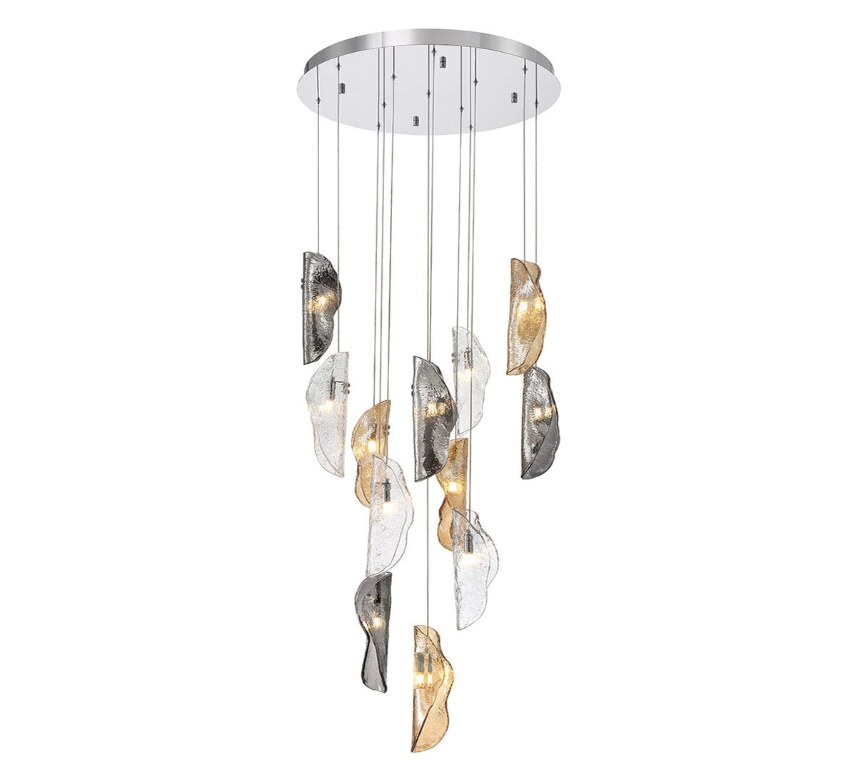 Lib & Co. - 10164-023-01 - LED Chandelier - Sorrento - Chrome ...