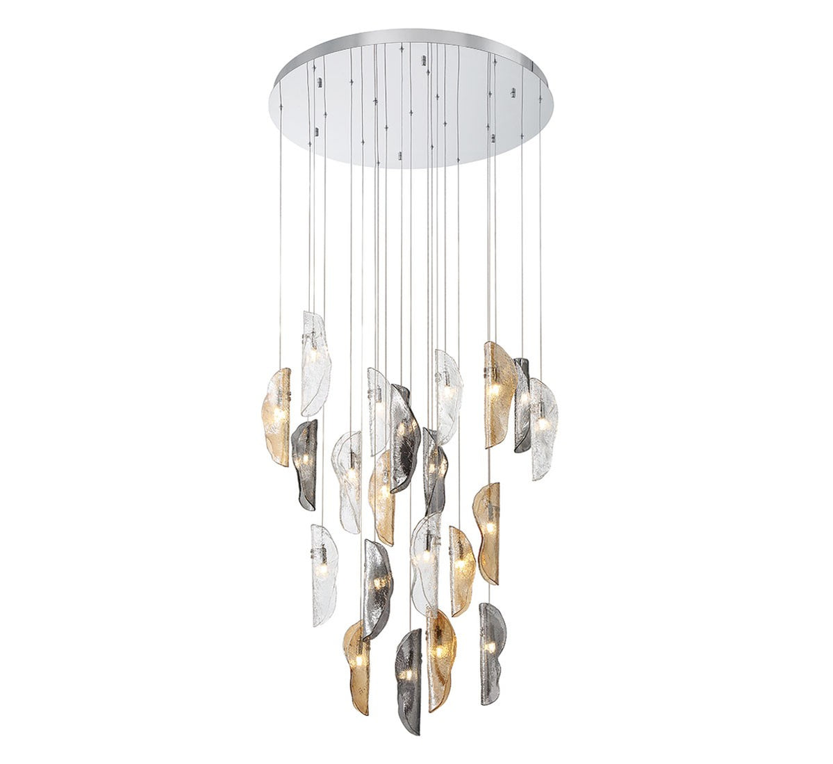 Lib & Co. - 10167-023-01 - LED Chandelier - Sorrento - Chrome ...