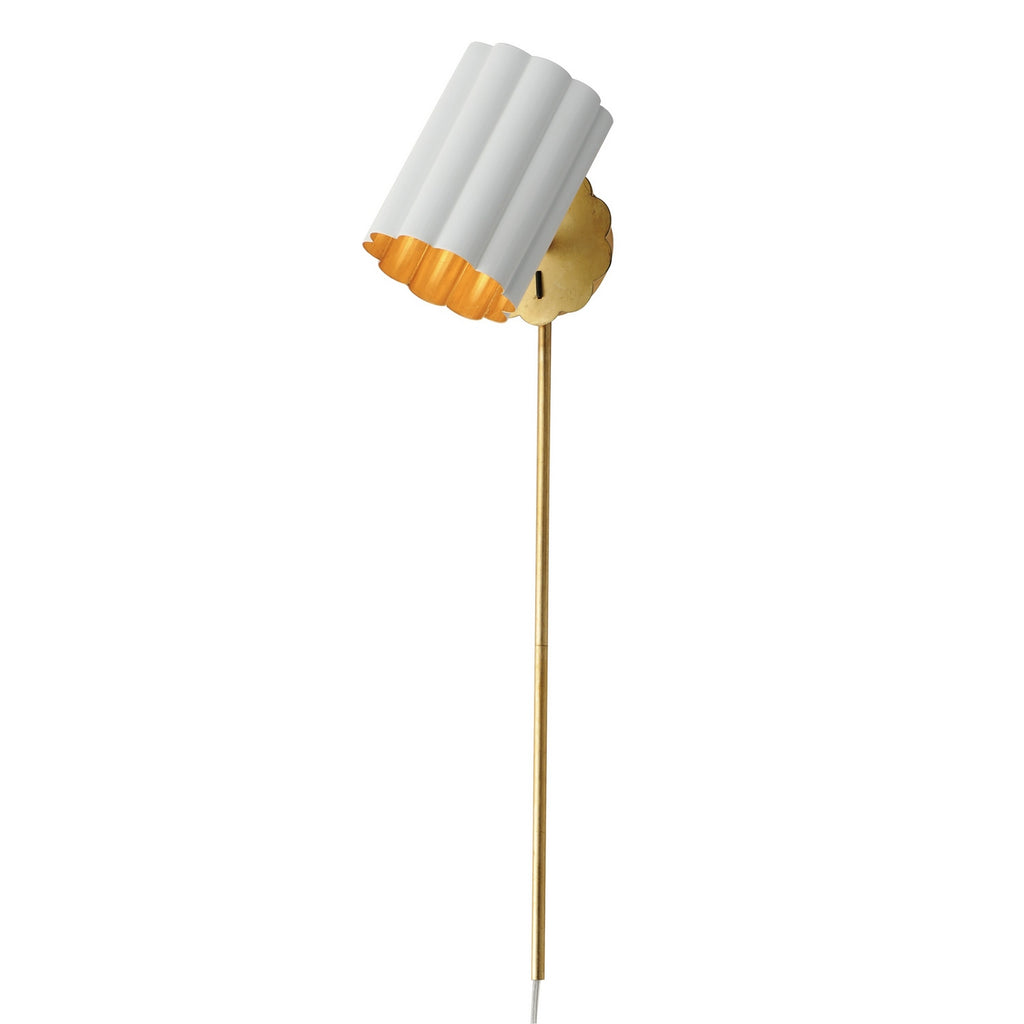 Maxim - 18055MWGL - One Light Pendant - Primrose - Matte White / Gold ...
