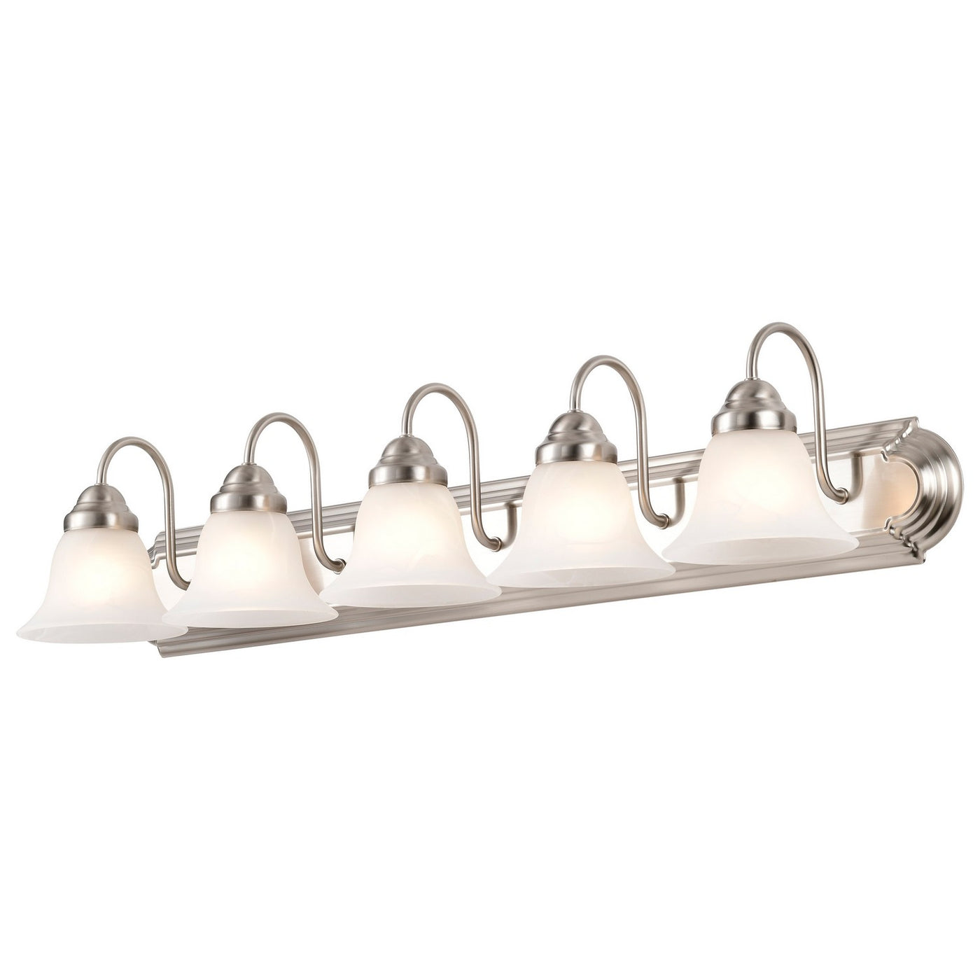 Nuvo Lighting - 60-323 - Five Light Vanity - Ballerina - Brushed Nickel ...