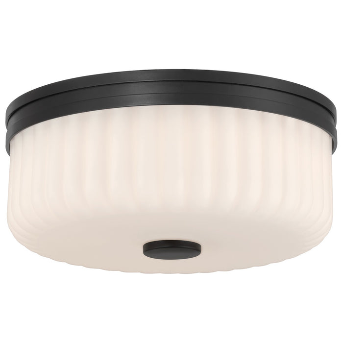 Access - 63048LEDDCS-MBL/OPL - LED Flush Mount - Daniella - Matte Black ...