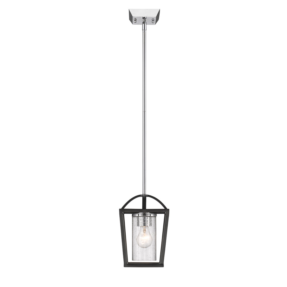 Golden - 4309-3P BLK-BLK-SD - Three Light Pendant - Mercer - Matte ...