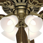 Hunter - 53063 - 52 Inches Ceiling Fan - Studio Series - Antique Brass ...