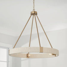 Capital Lighting - 449841MA - Four Light Chandelier - Delaney - Matte ...