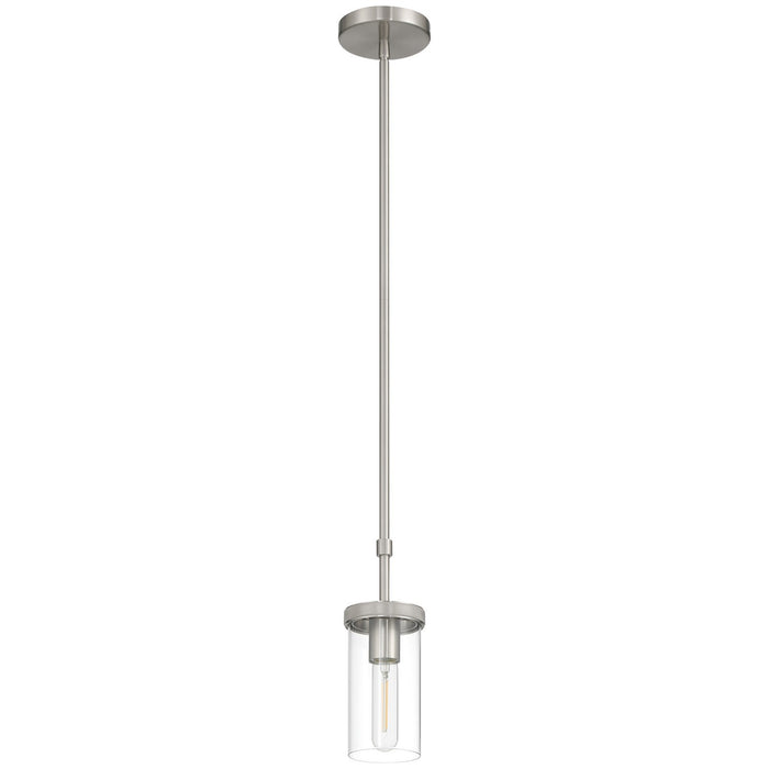 Access - 62309-BS/CLR - One Light Pendant - Lily - Brushed Steel ...