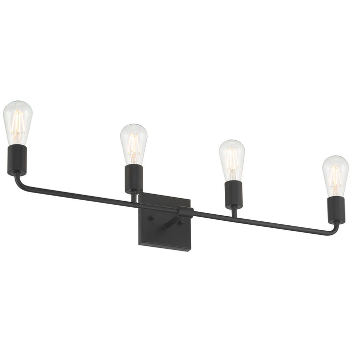 Access - 62444-MBL - Four Light Vanity - Virgin - Matte Black ...