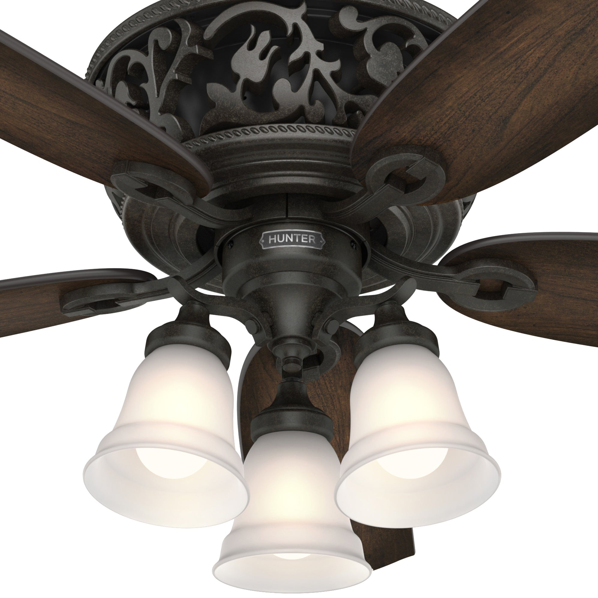 Hunter - 59546 - 54 Inches Ceiling Fan - Promenade - Brittany Bronze ...