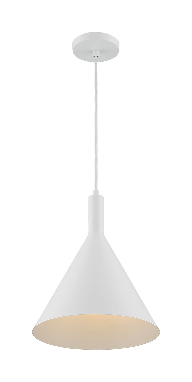 Nuvo Lighting - 60-7118 - One Light Pendant - Lightcap - Burnished ...