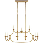 Visual Comfort - CHC 5495GI - 11 Light Linear Pendant - Flemish ...