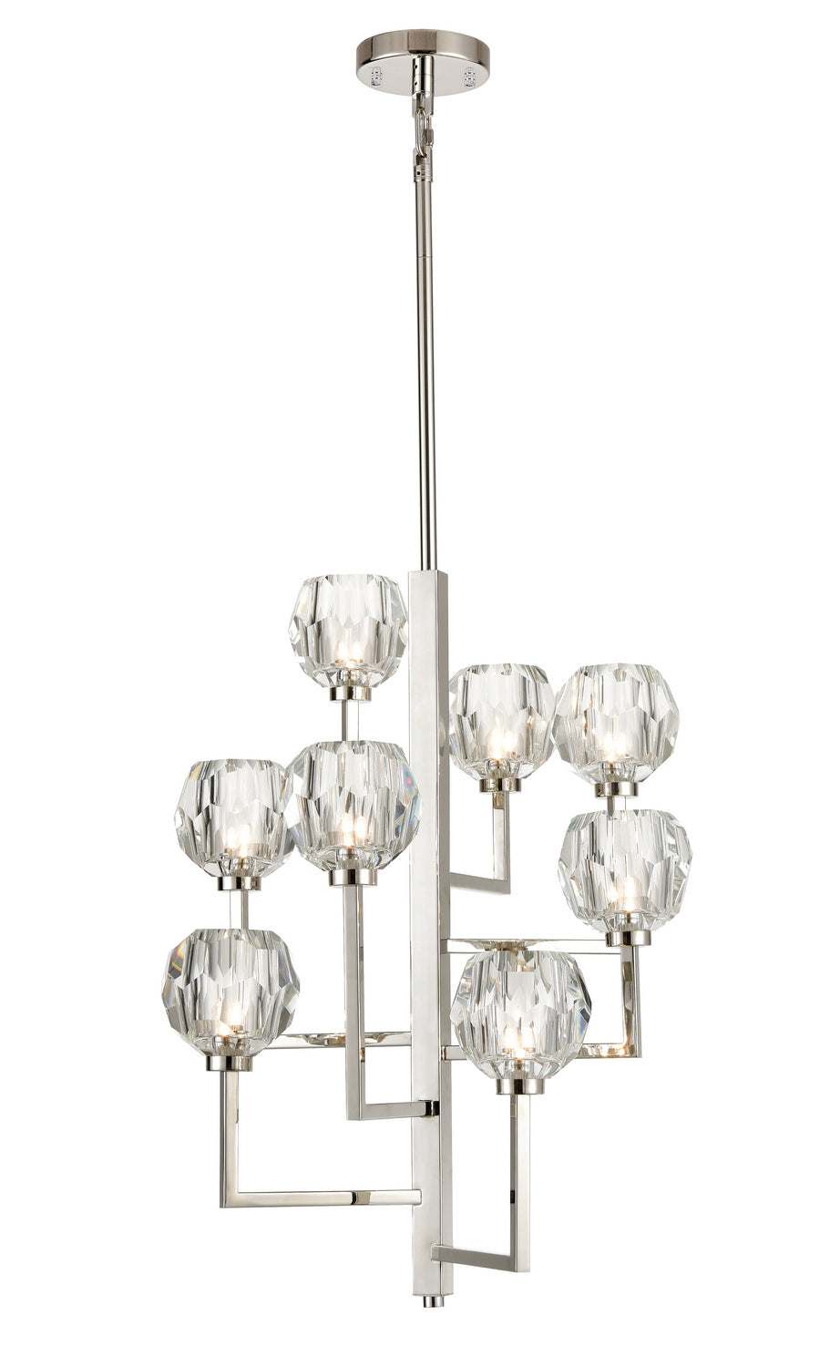 Zeev Lighting - CD10306-8-PN - LED Chandelier - Parisian - Polished ...