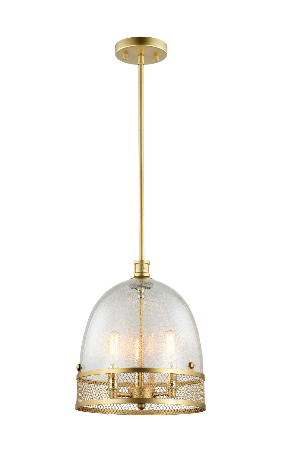 Zeev Lighting - P30035-3-MGD - Pendant - Theia - Matte Gold — Lighting ...