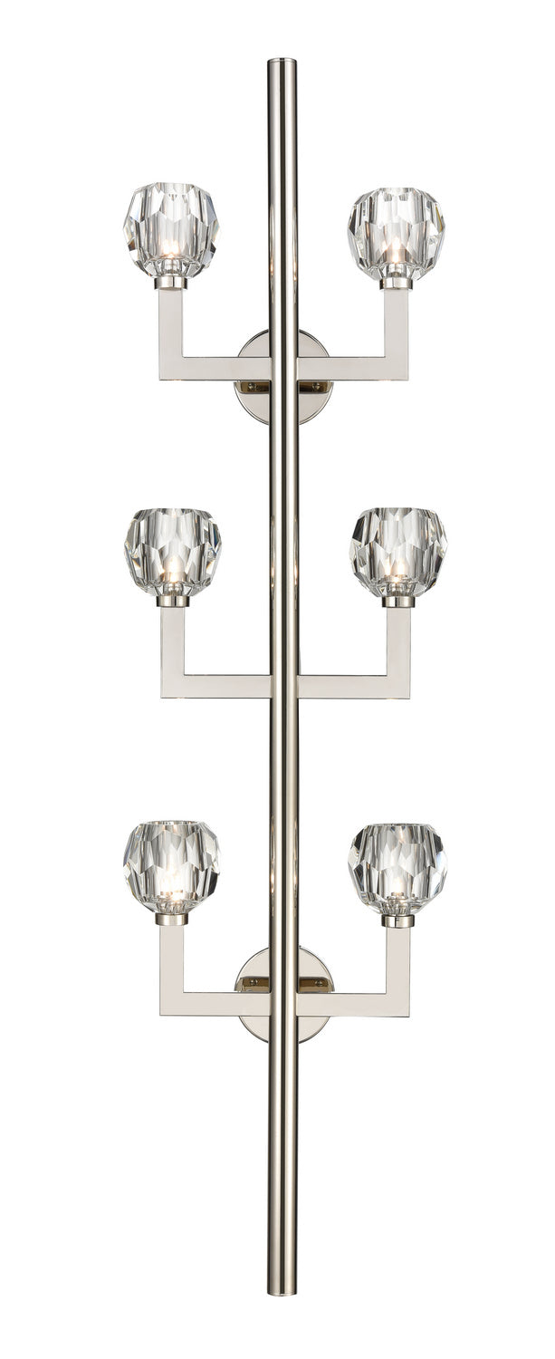 Zeev Lighting - WS70040-6-PN - Wall Sconce - Parisian - Polished Nickel ...