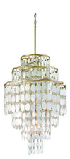 Corbett Lighting - 109-712 - 12 Light Pendant - Dolce - Champagne Leaf ...