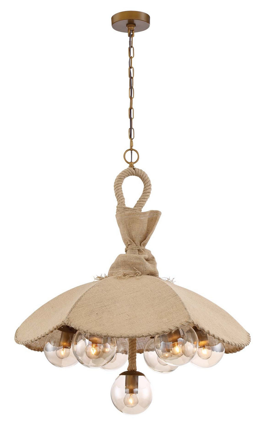 Zeev Lighting - CD10195-7-AB - Seven Light Chandelier - DuJour ...
