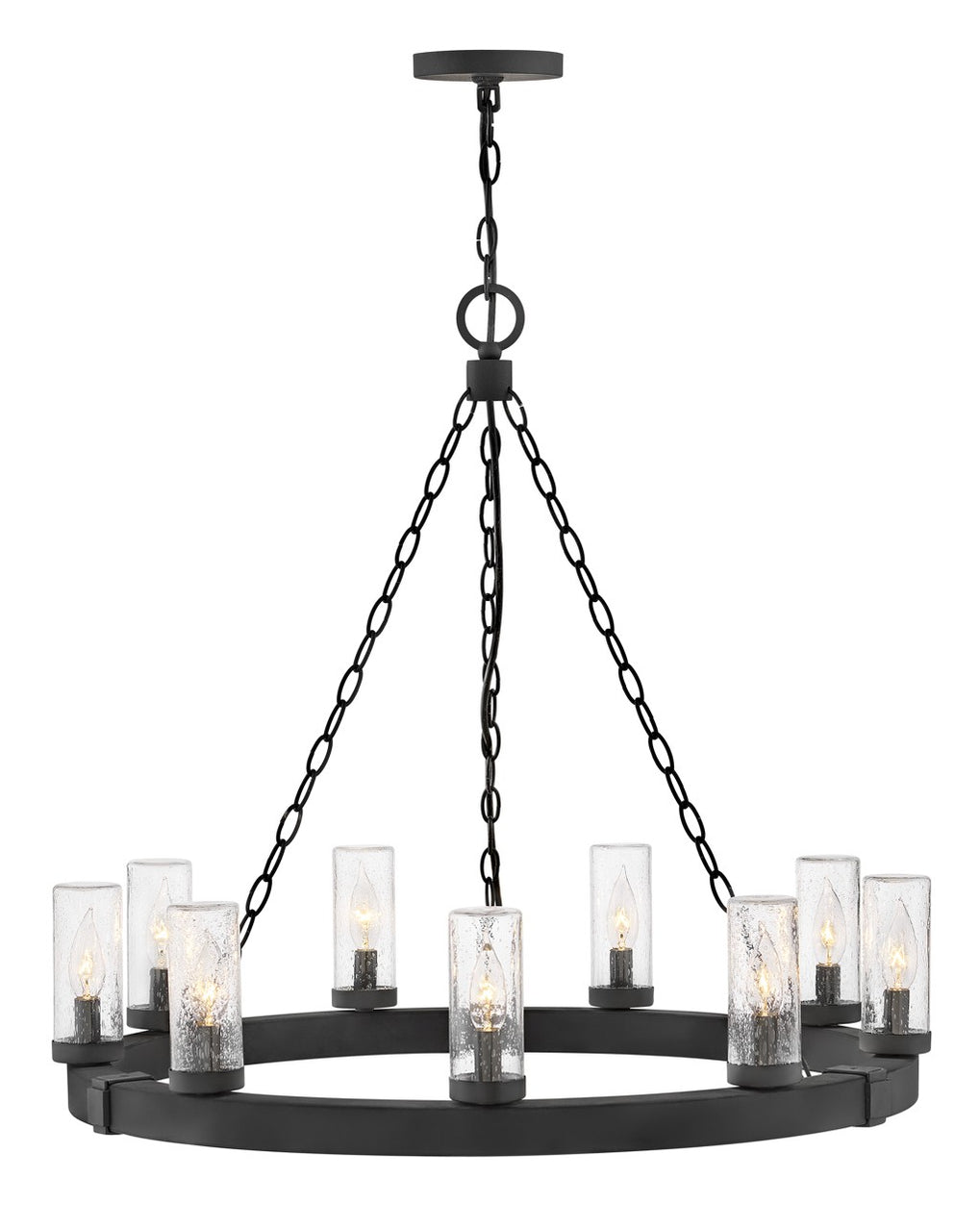 Hinkley - 29207SQ - 12 Light Outdoor Lantern - Sawyer - Sequoia ...