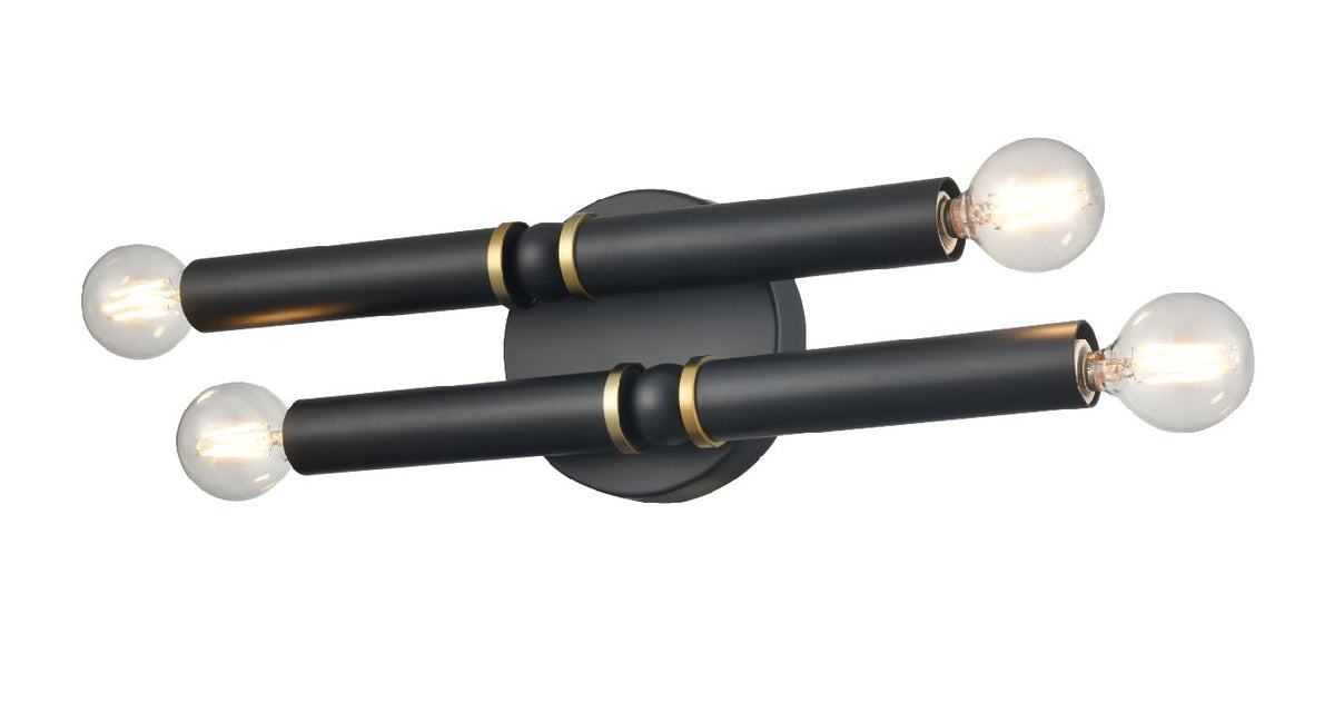 DVI Lighting - DVP42822EB+MF - Two Light Vanity - Klondike - Multiple ...