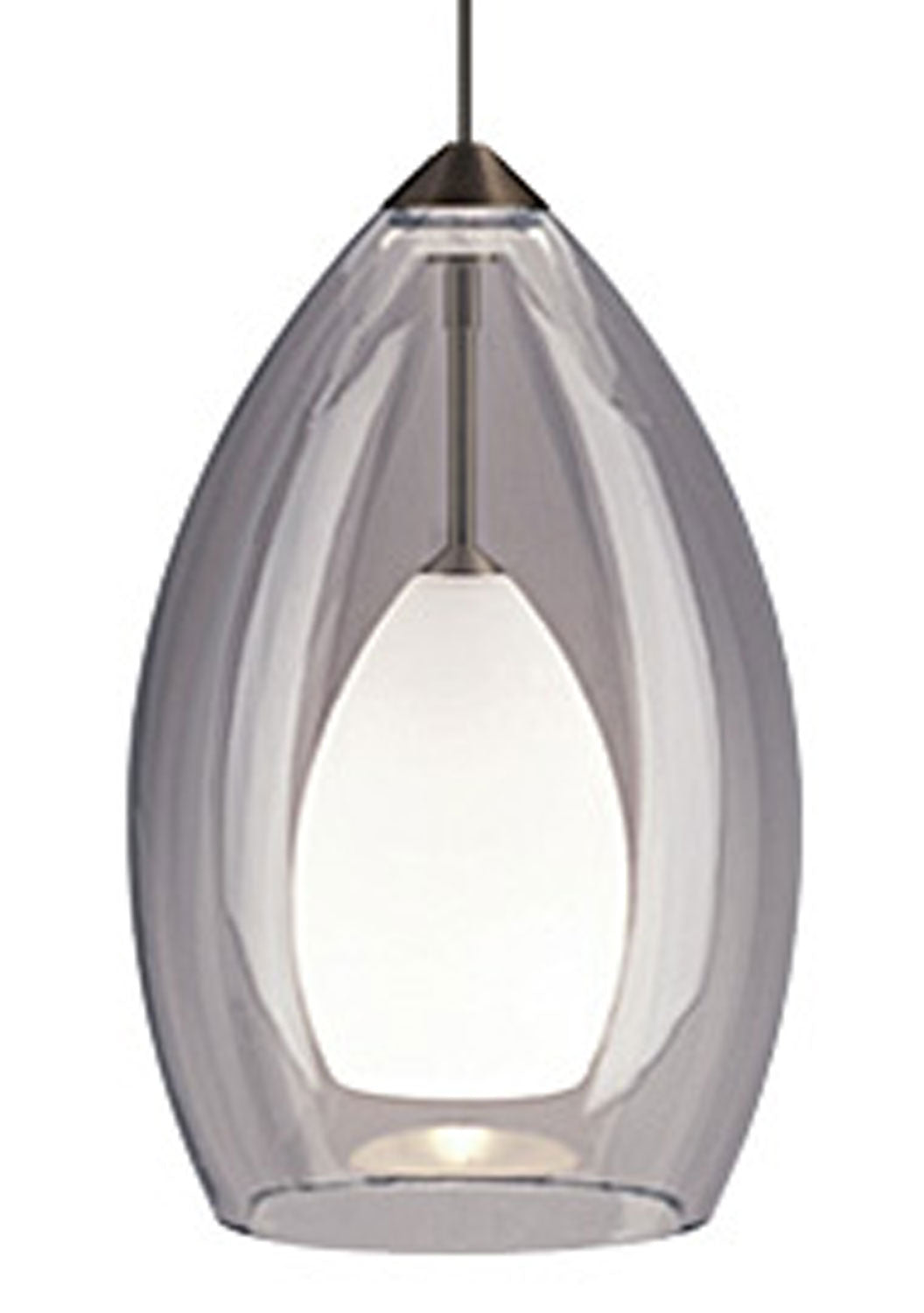 Tech Lighting - 700FJFIRKS - One Light Pendant - Fire - Satin Nickel ...