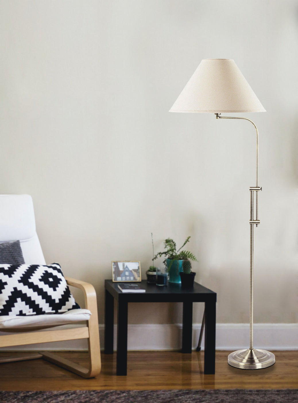 Cal Lighting - BO-216-BS - One Light Floor Lamp - Floor - Brushed Steel ...