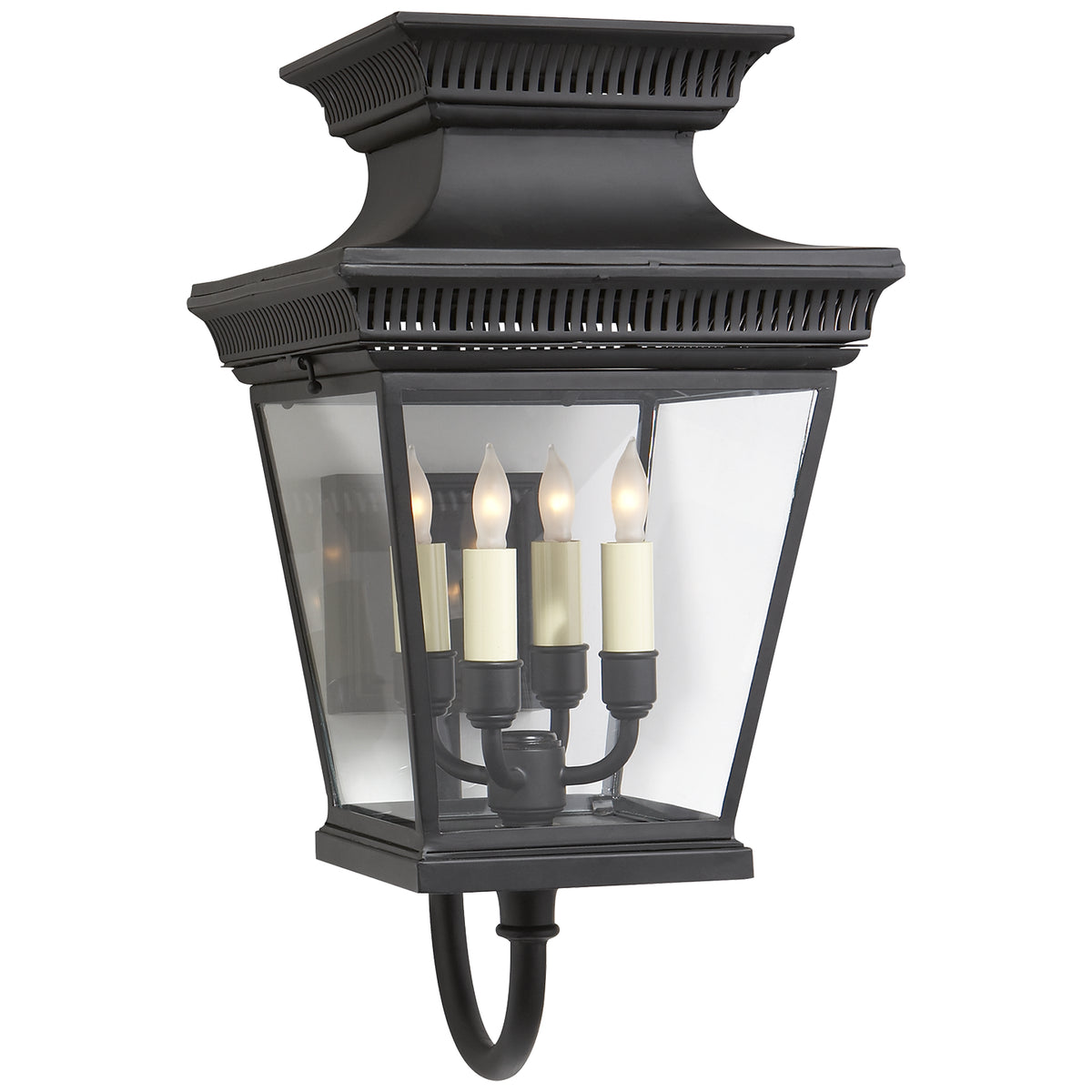 Visual Comfort - CHD 2952BLK - Four Light Wall Lantern - Elsinore ...