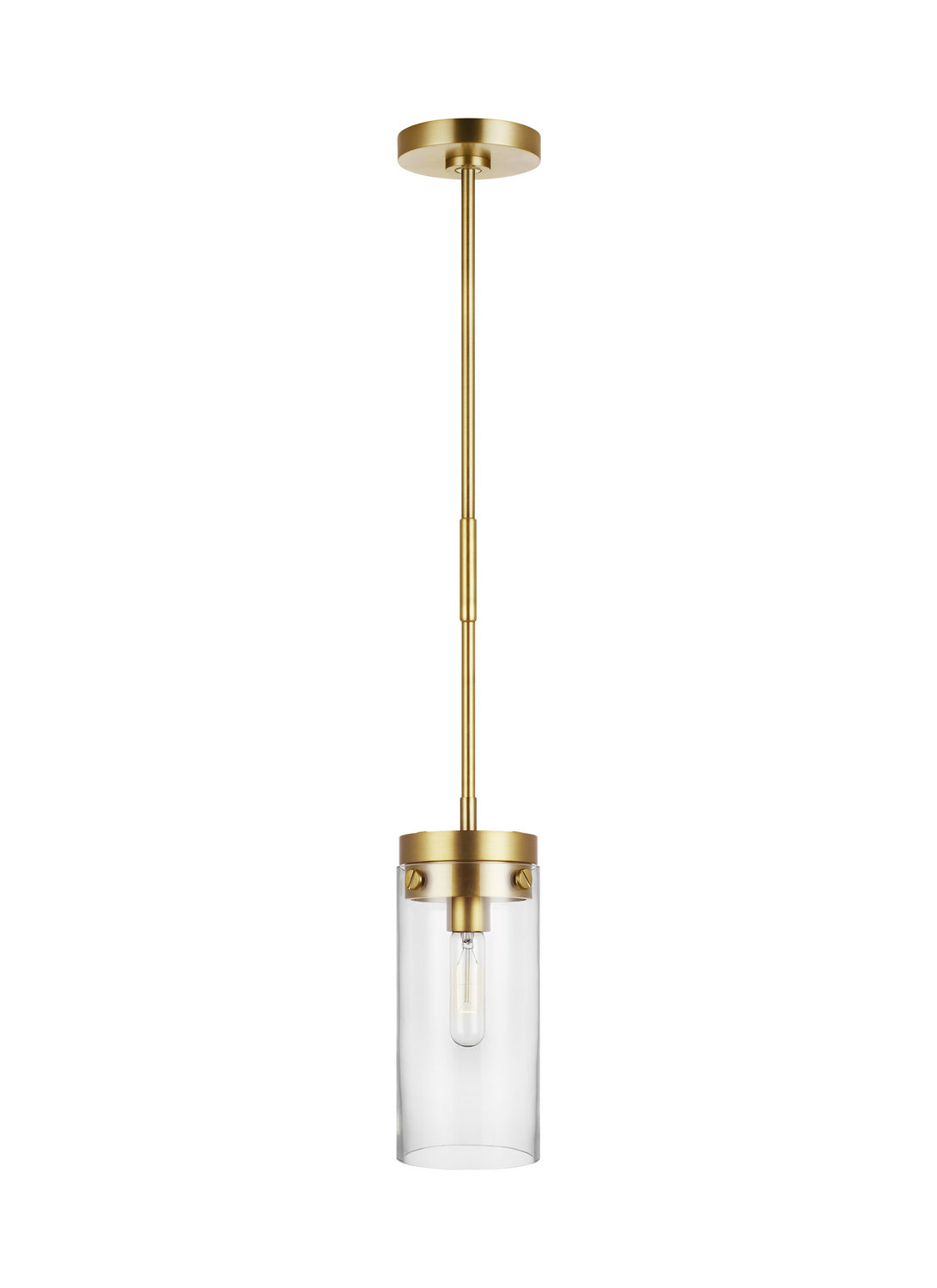 Generation Lighting - CP1001BBS - One Light Pendant - Garrett ...