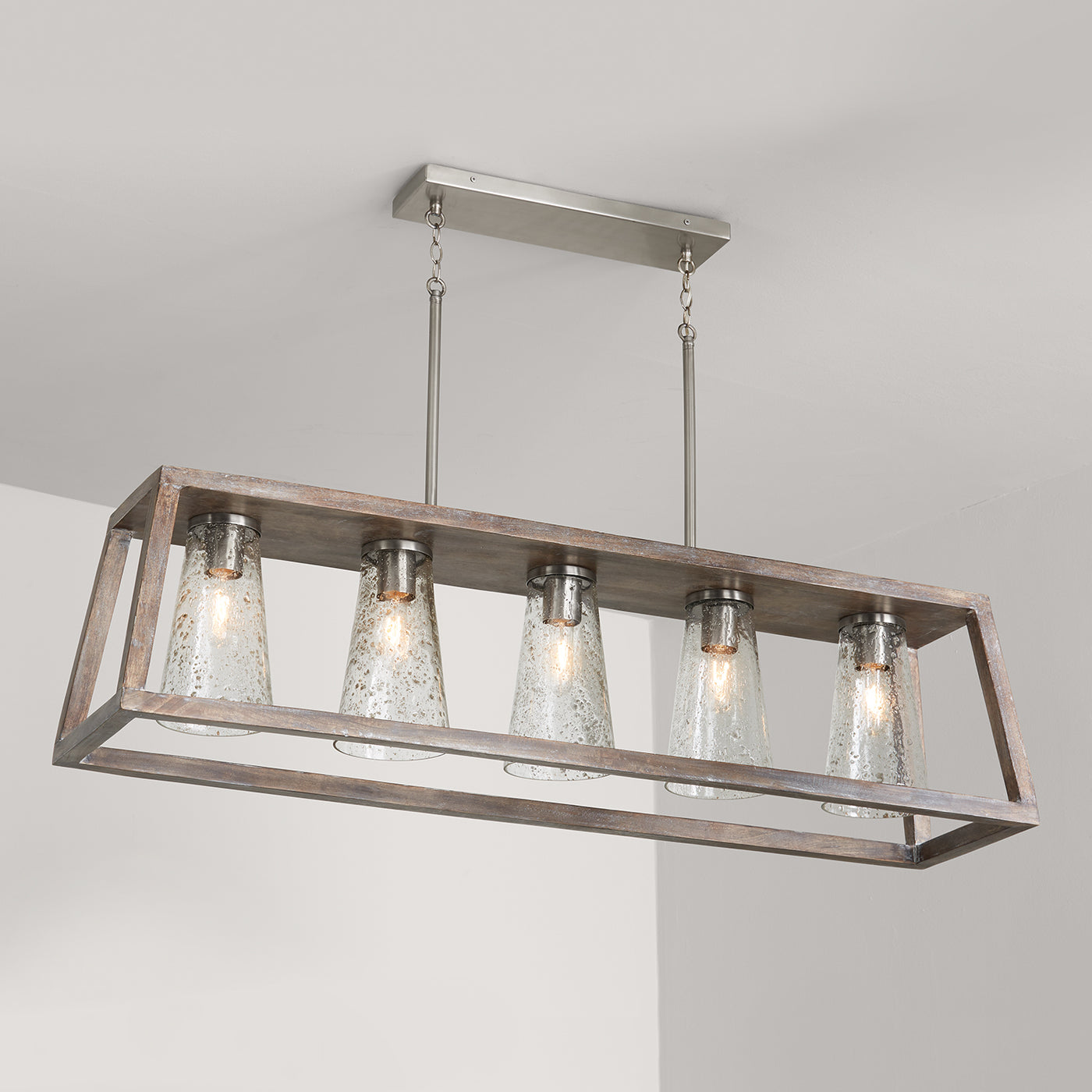 Capital Lighting - 840551HN-504 - Five Light Island Pendant - Connor ...